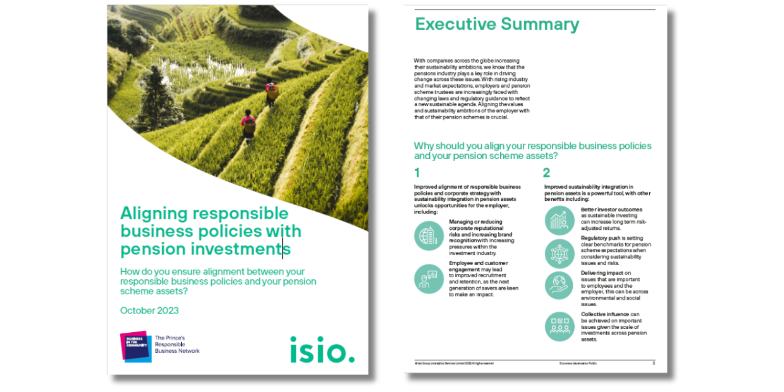 Aligning responsible business policies with pension investments - Isio